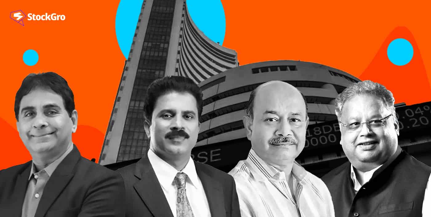 List of top Indians who aced the stock market