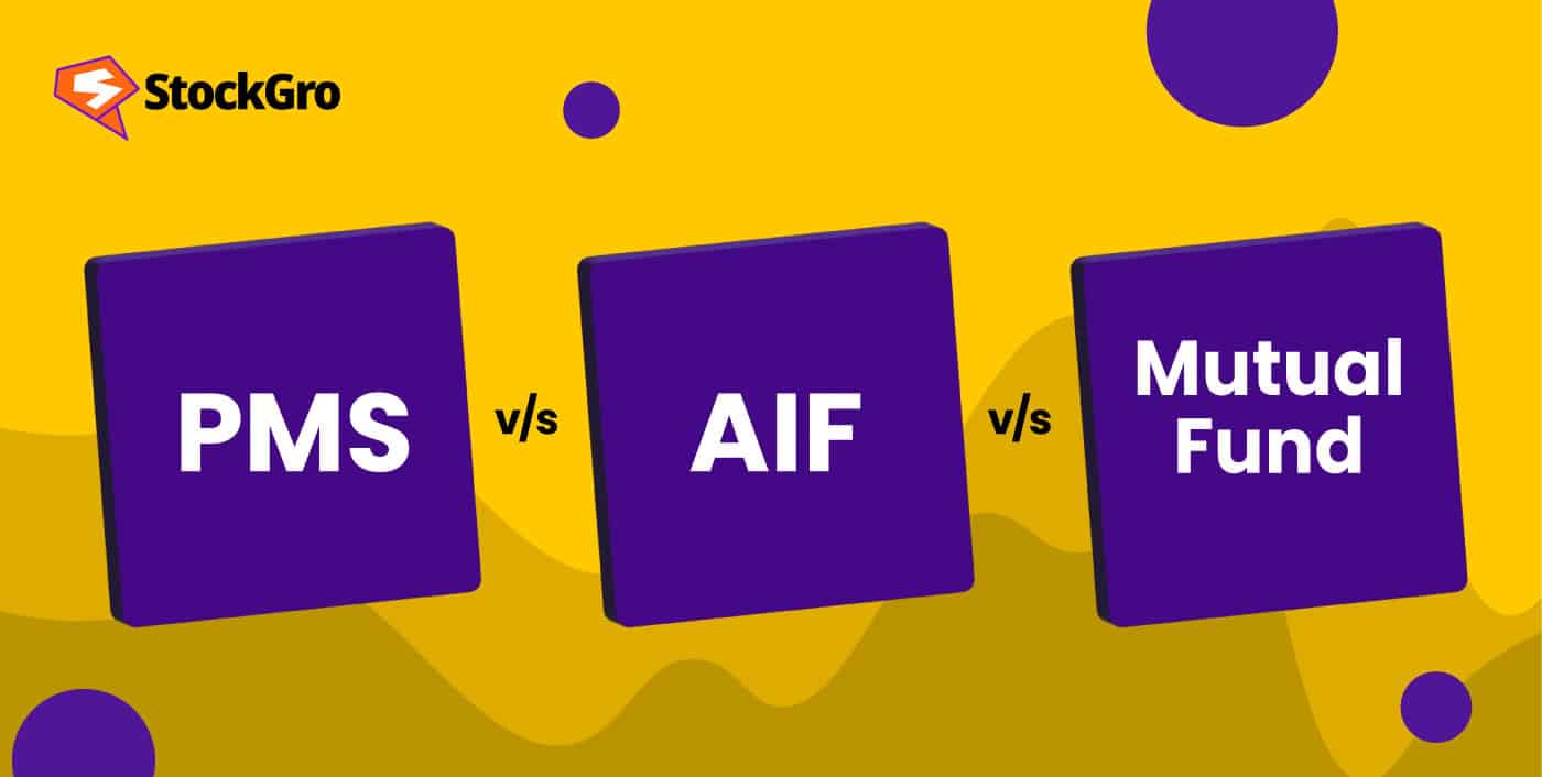 Mutual fund vs PMS vs AIF: Which one's right for you?