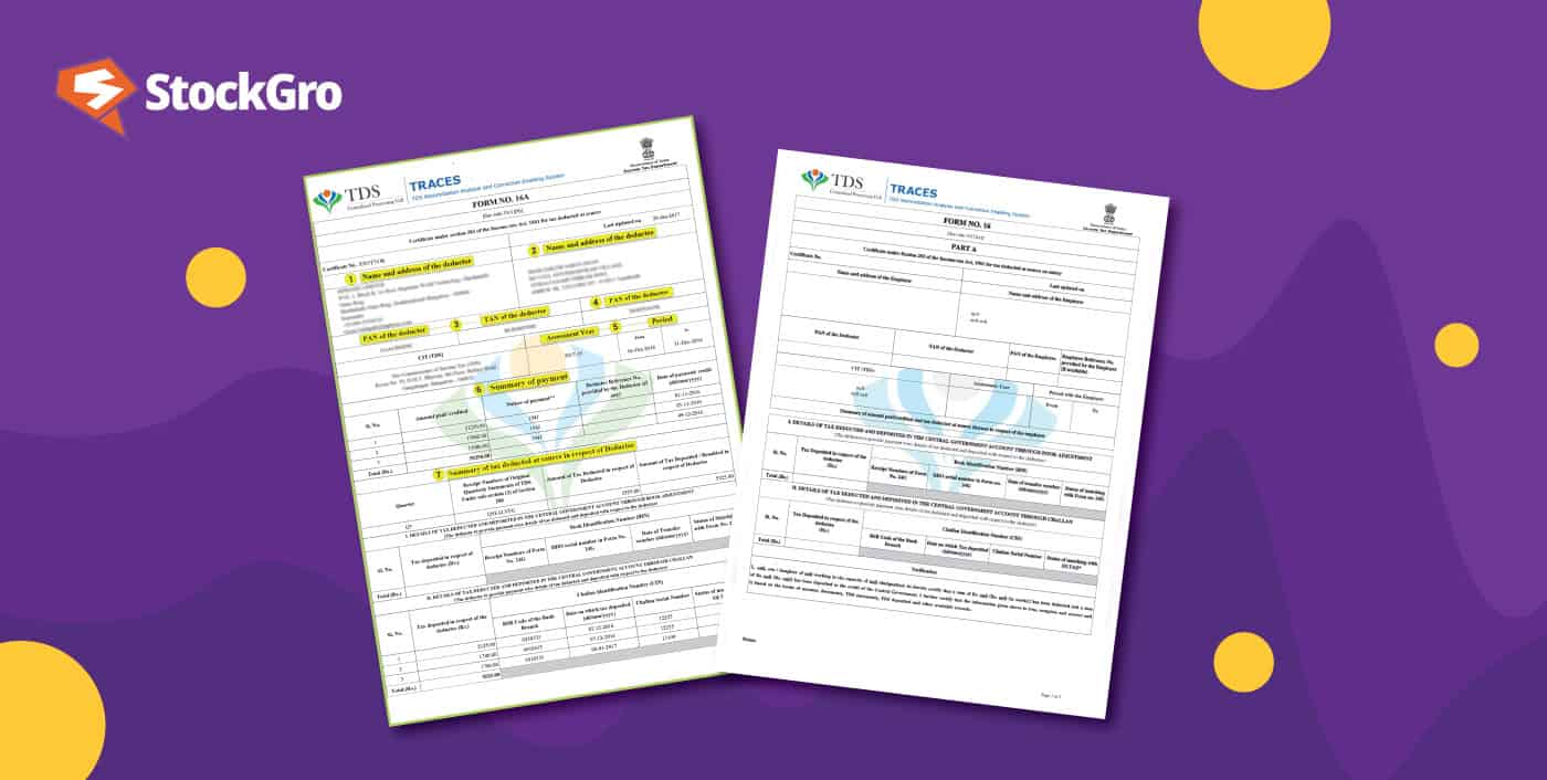 Form 16 vs 16A: what sets them apart?
