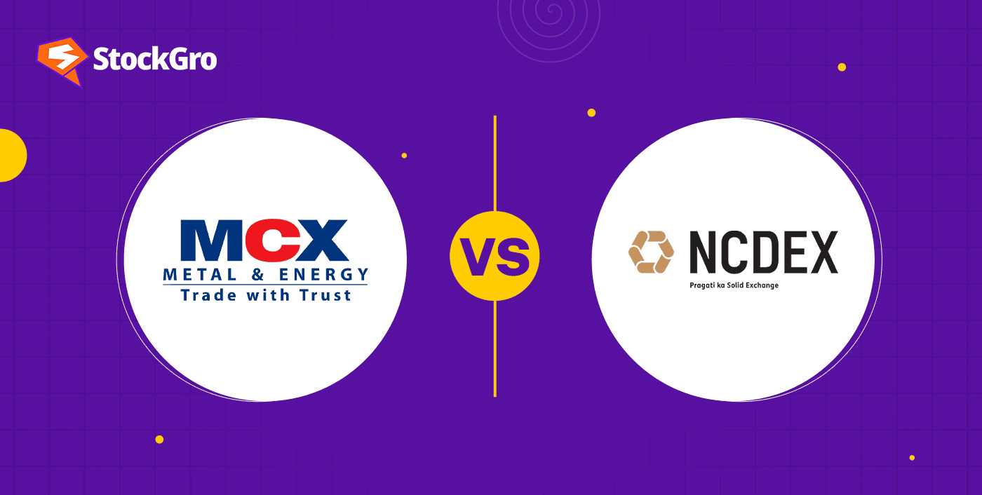 MCX vs NCDEX : Key Differences Between Indian Exchanges