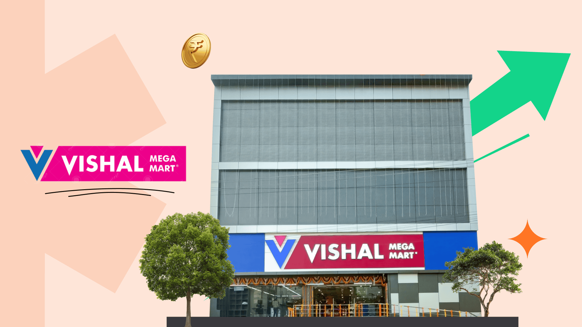 Vishal Mega Mart Share Price Gains as HDFC Ups Stake